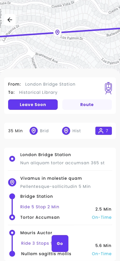 Smart City & Public Transport App UI Kit for Figma, Sketch & XD ...