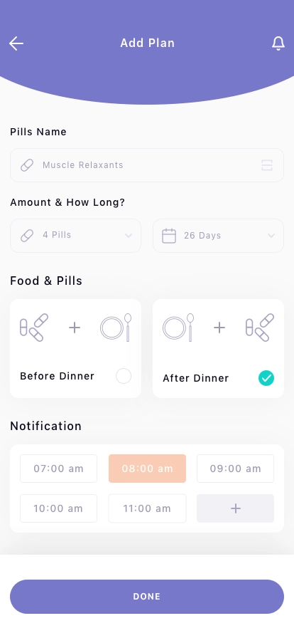 Medicine & Pill Reminder Mobile App UI Kit for Figma, Sketch & XD ...