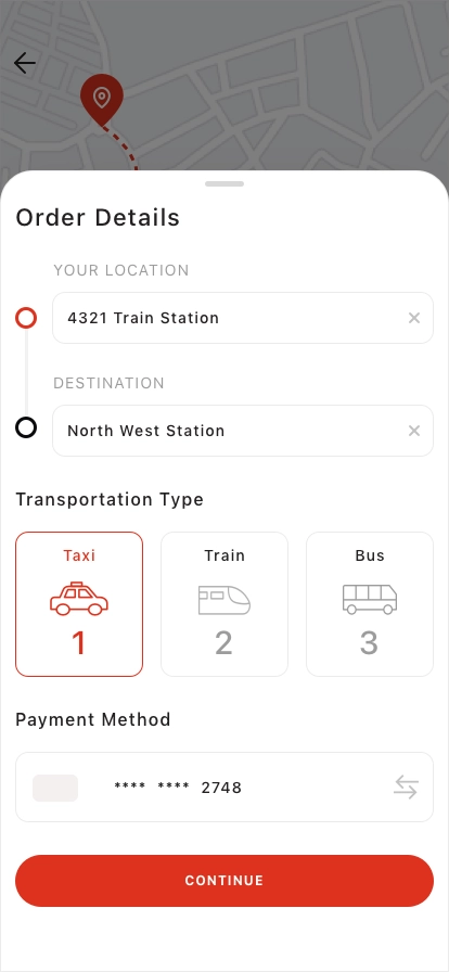 Public Transport Mobile App UI Kit for Figma, Sketch & XD | UIworkshop