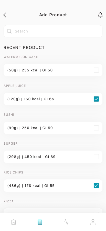Diabetes & Insulin Tracker Mobile App UI Kit for Figma, Sketch & XD ...