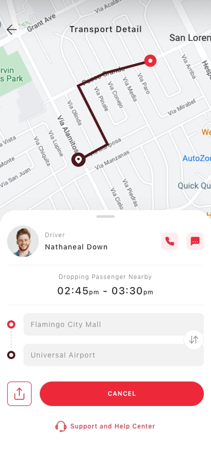 Bus Ticket & Transport Mobile App UI Kit for Figma, Sketch & XD ...